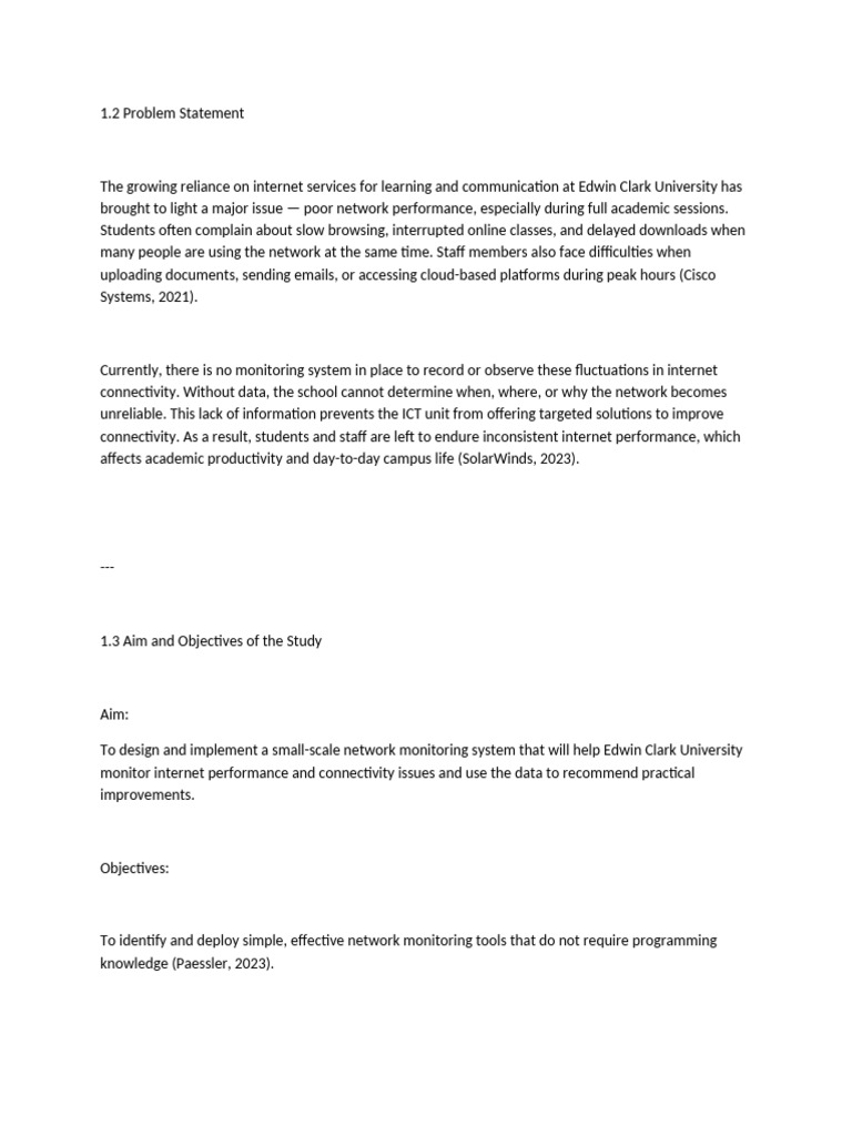 1.2 Problem Sta-WPS Office | PDF | Computer Network | Internet