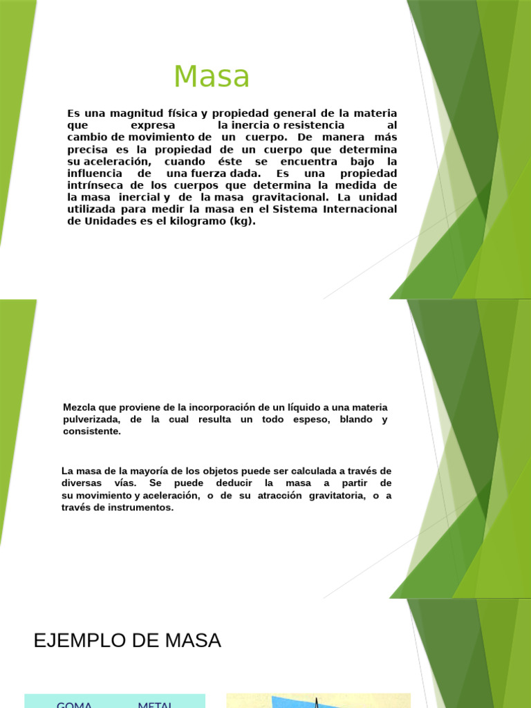 Masa | PDF