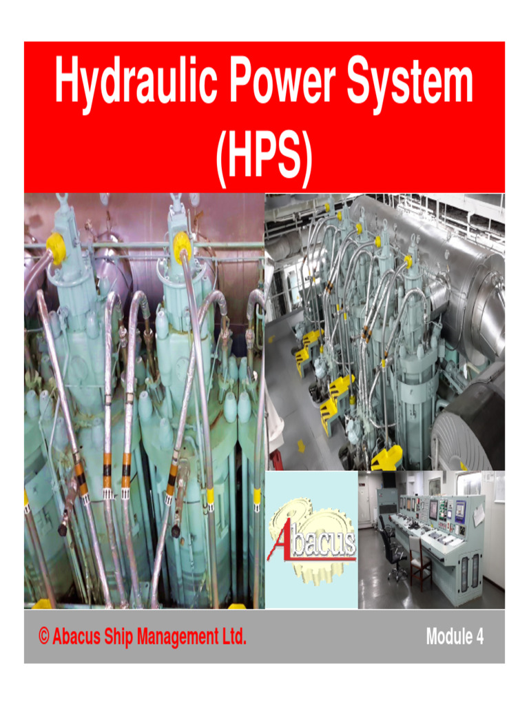 Hydraulic Power System Overview | PDF | Pump | Valve