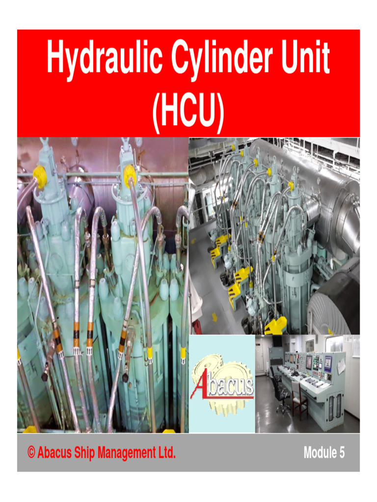 Hydraulic Cylinder Unit Overview and Operation | PDF | Valve | Fuel ...