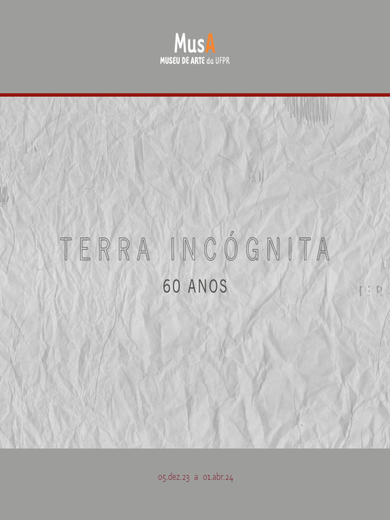 Terra Incognita 60 Anos Folder | PDF | Bibliotecas | Brasil