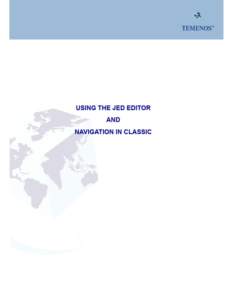 Navigation Using JED Editor | PDF | Control Key | Computer Science