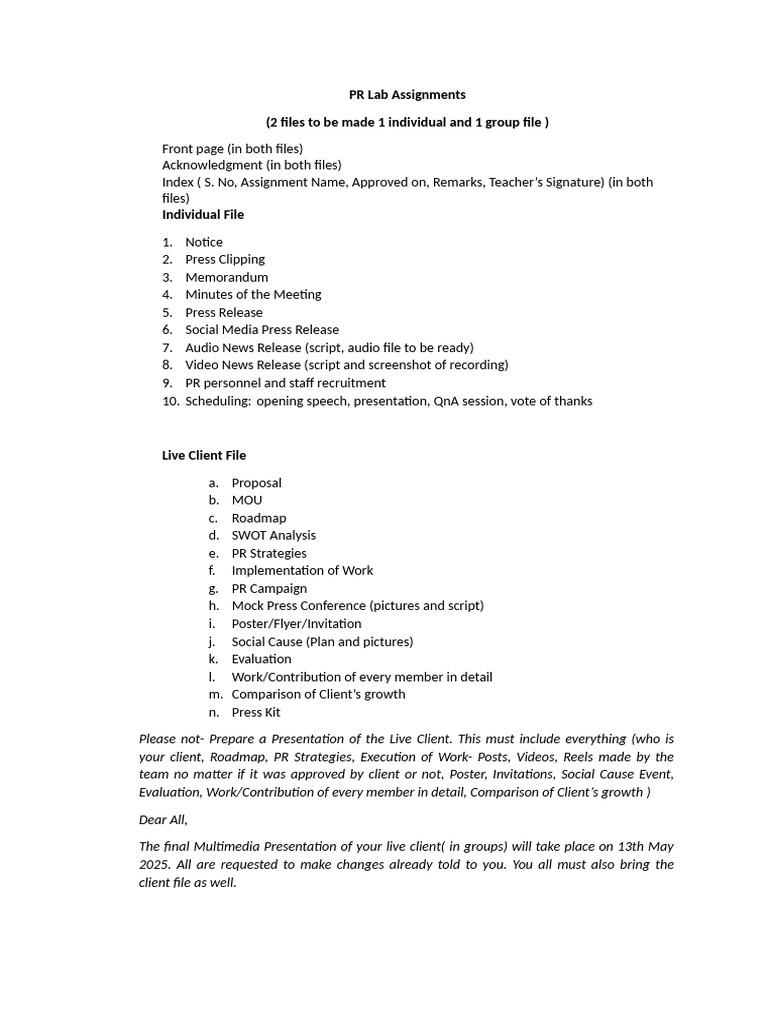 PR Lab External Exam File | PDF