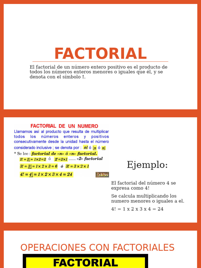 Factorial | PDF