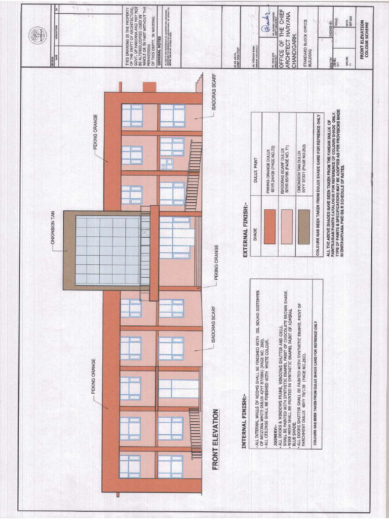 Colour Scheme Drawing | PDF