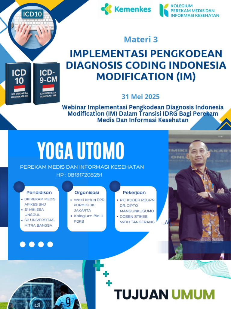 Implementasi Pengkodean Diagnosis Indonesia Coding | PDF