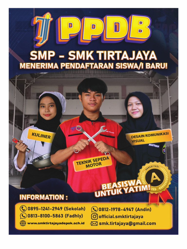 Brosur Dan Rincian Administrasi PPDB Ta. 2025-2026 | PDF