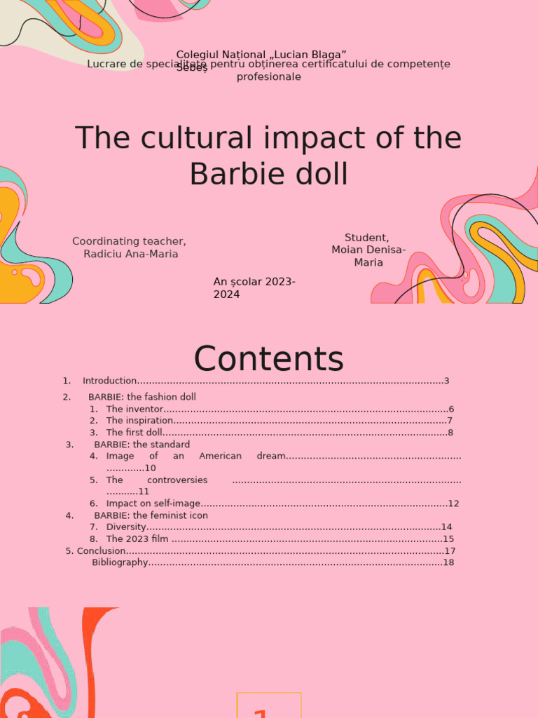 The Cultural Impact of The Barbie Doll | PDF | Barbie | Dolls