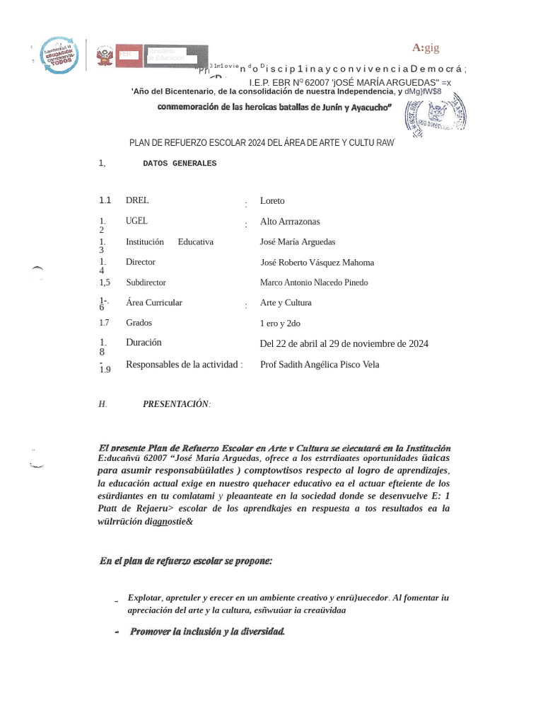 Esquema de Refuerzo Escolar | PDF