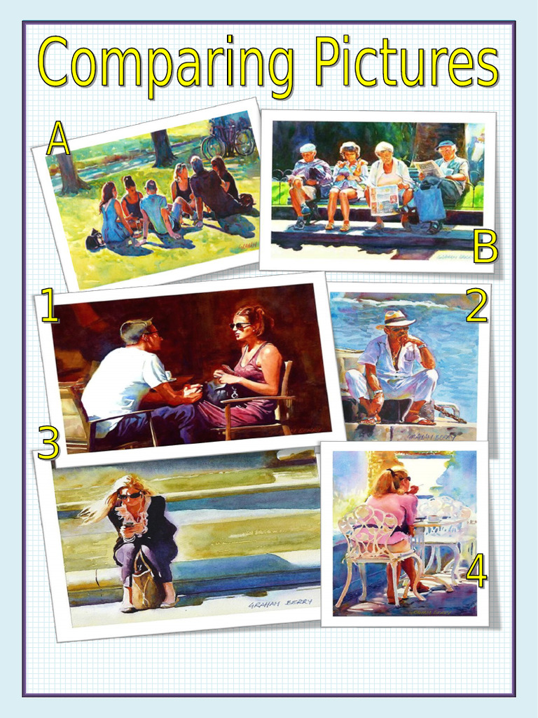 Comparing Pictures Speaking Activity Fun Activities Games Picture ...