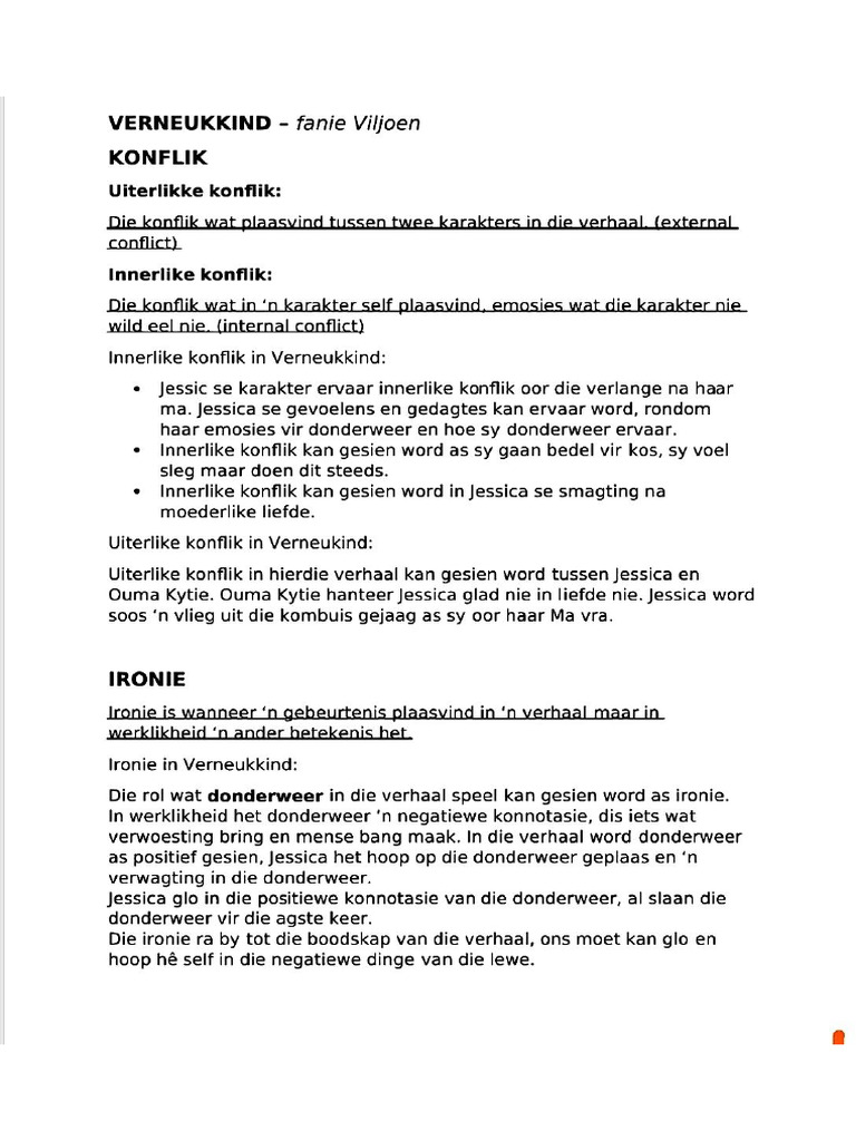 Afrikaans Poem | PDF