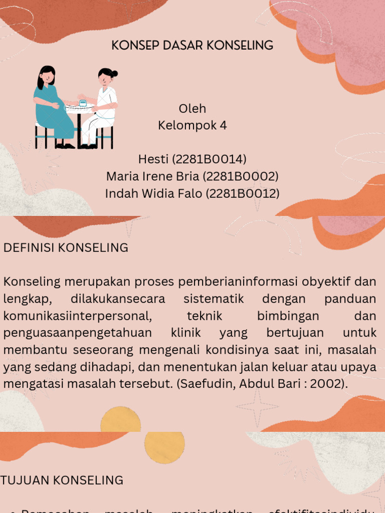 Konsep Dasar Konseling dan Tekniknya | PDF