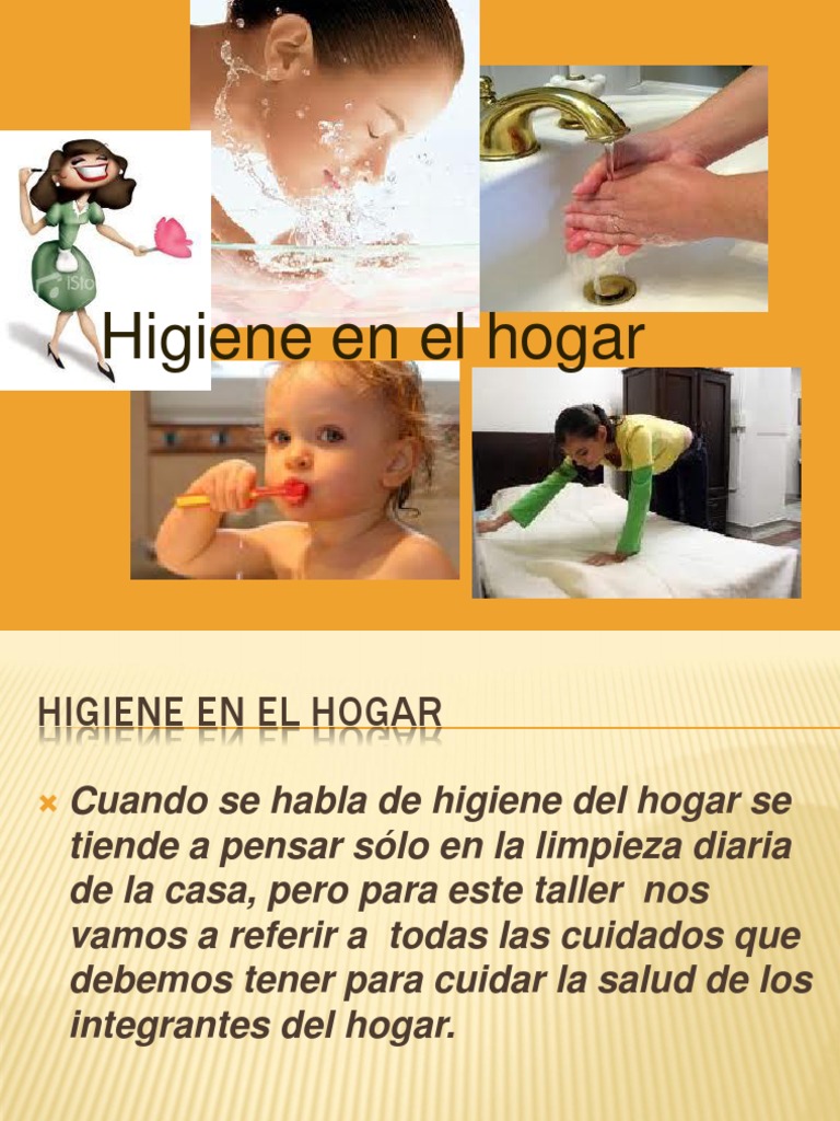 Higiene en El Hogar | PDF | Lavado de manos | Cocina