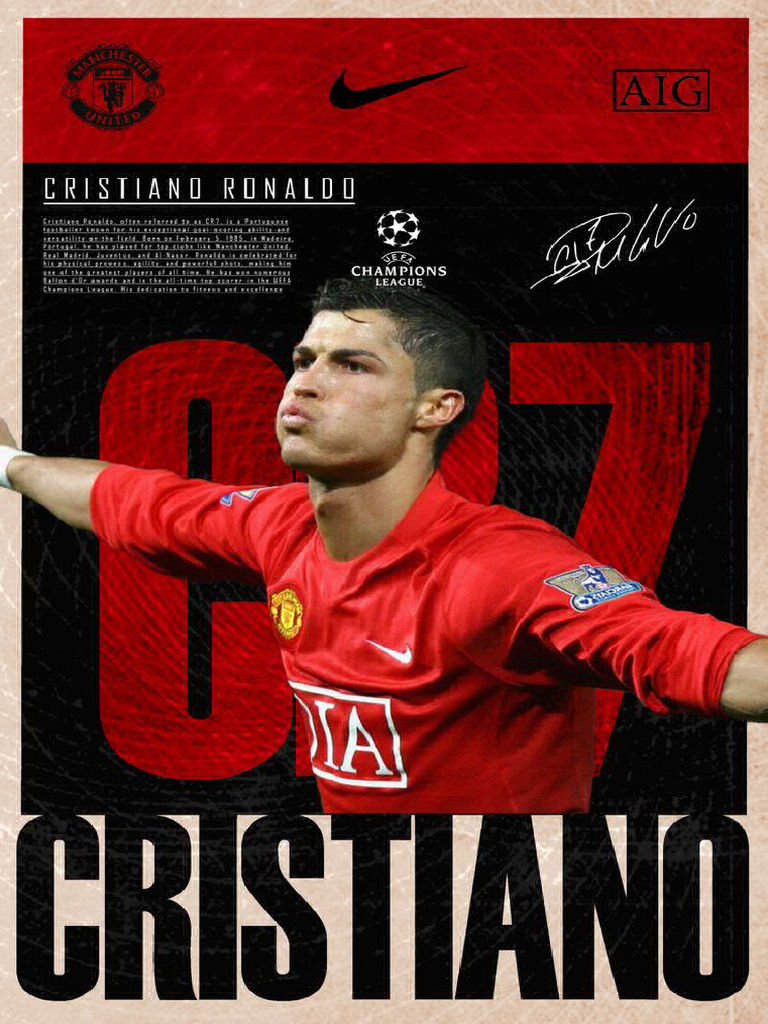 Cristiano Ronaldo A4 | PDF