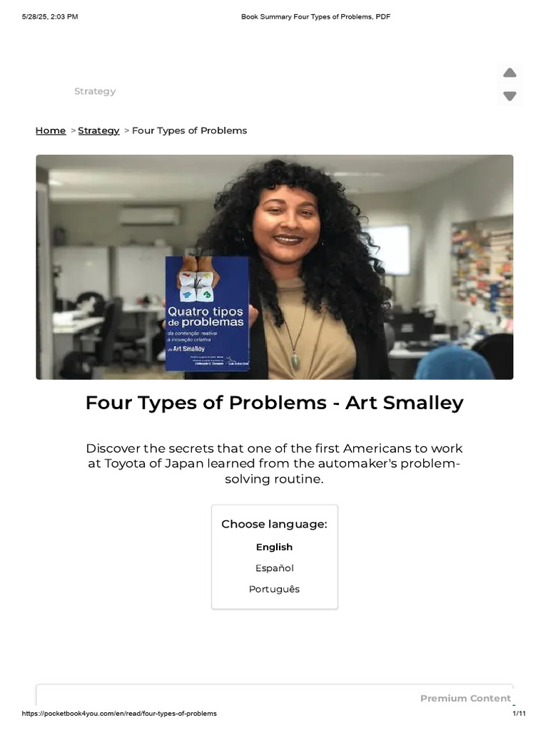Understanding Four Problem Types | PDF | Goal | Creativity