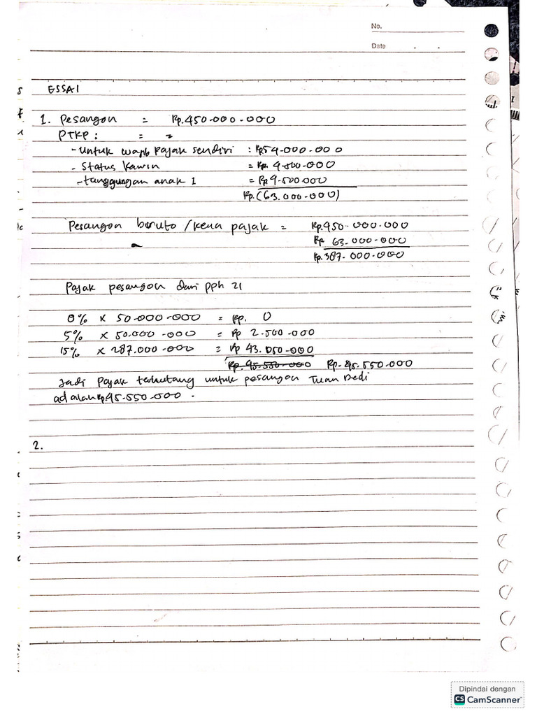 Uts Perpajakan | PDF