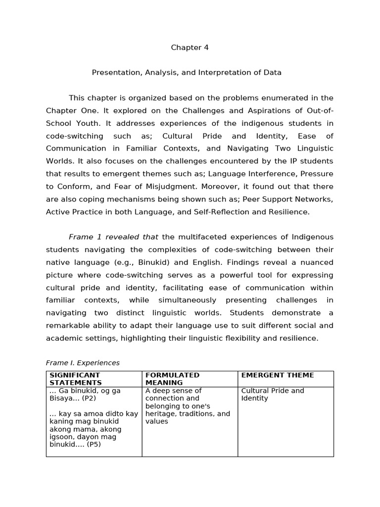 Chapter 4 5 Interpret (Edited) | PDF | Multilingualism | Psychological ...