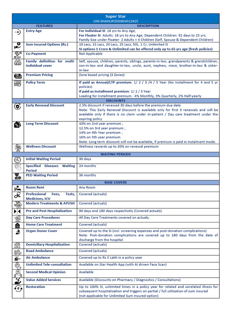 Super Star One Pager - Version 1.1 - Nov 2024 - Agency Banca | PDF ...
