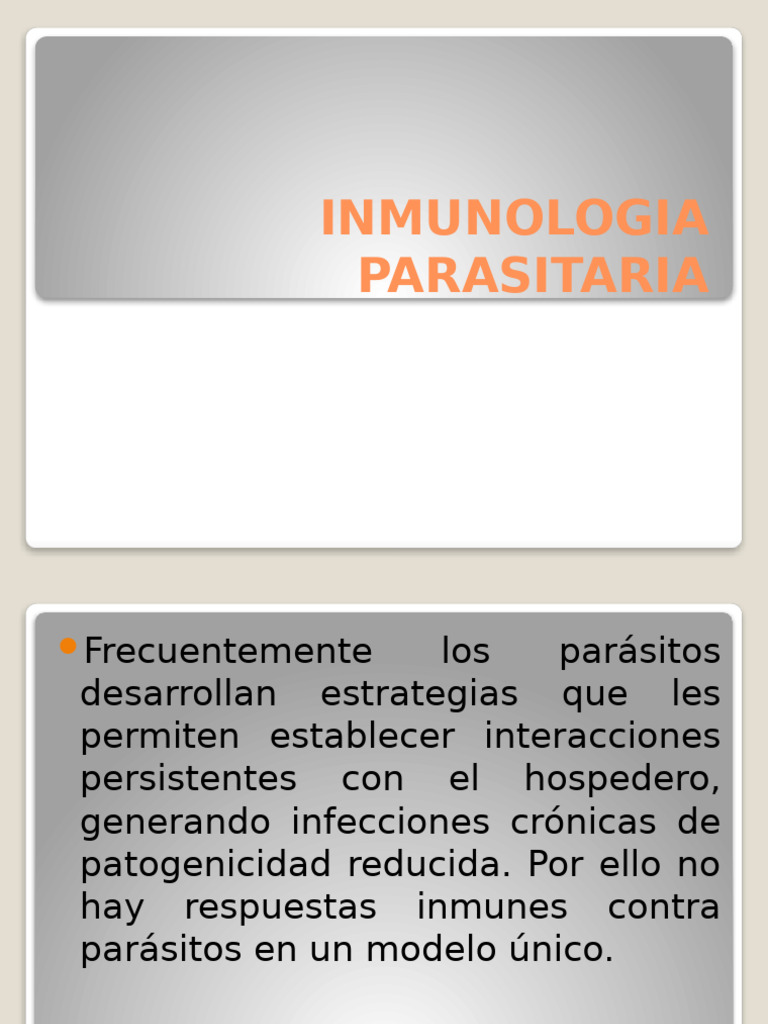 Tema 2 Inmunologia Parasitaria | PDF | Sistema inmune | Anticuerpo