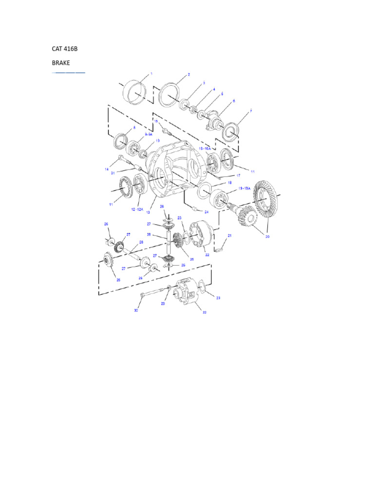 Cat 416B 4 | PDF