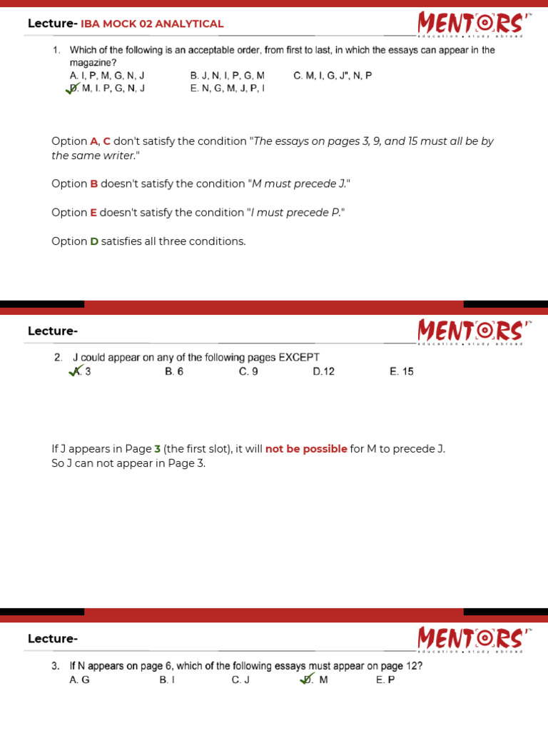 IBA BBA MT 02 Analytical | PDF