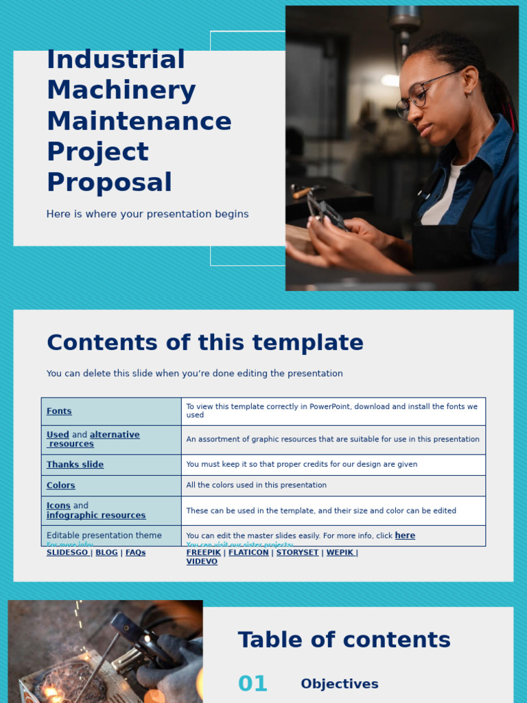 Industrial Machinery Maintenance Proposal | PDF | Expense | Budget