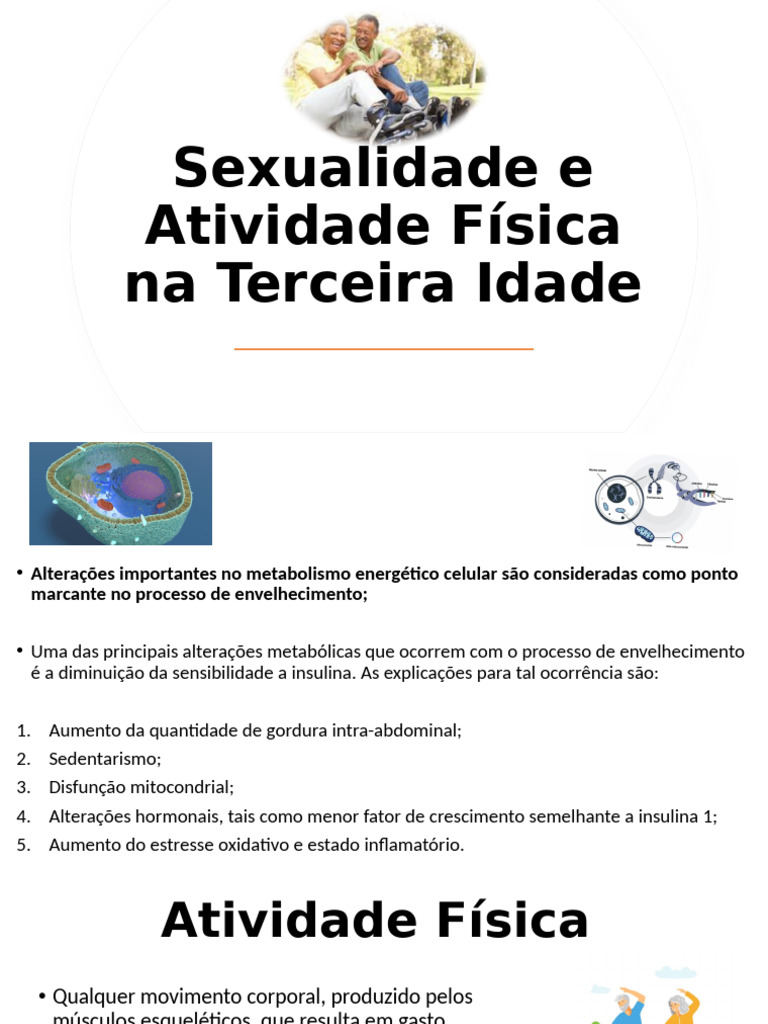 AULA 6 Sexualidade e Atividade Fisíca | PDF | Músculo | Metabolismo