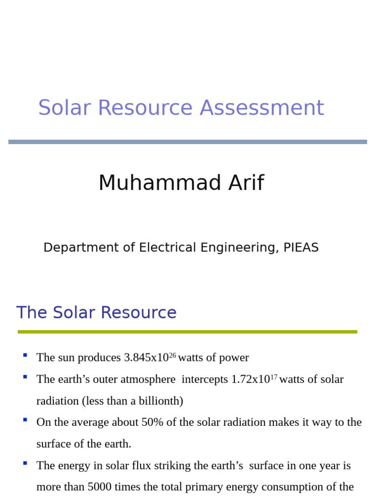 4 Solar Insolation | PDF | Electromagnetic Spectrum | Atmosphere Of Earth