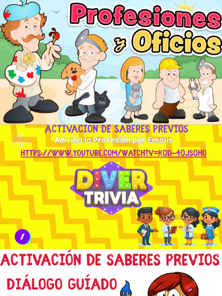 Profesiones y Oficios: Definiciones Clave | PDF