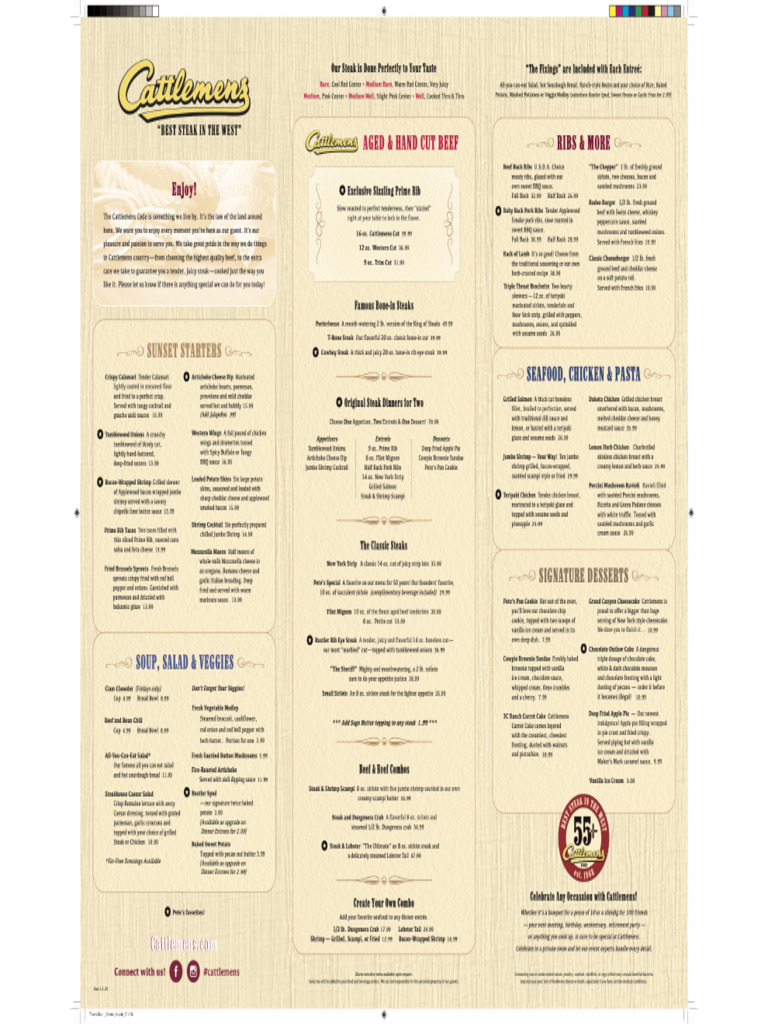 Dinner Menu | PDF