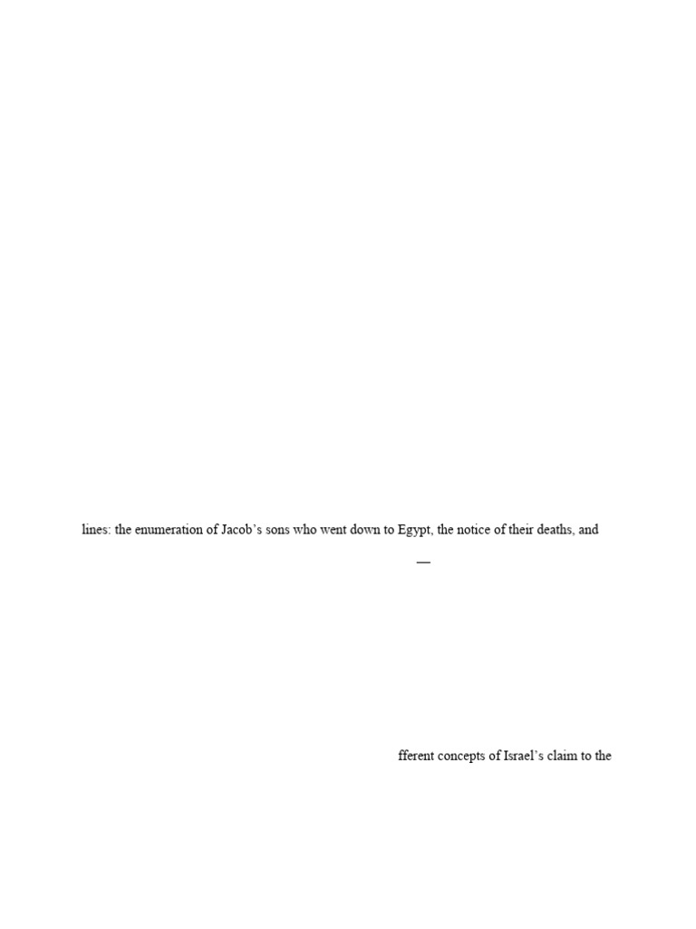 Understanding the Book of Exodus | PDF | The Exodus | Book Of Exodus