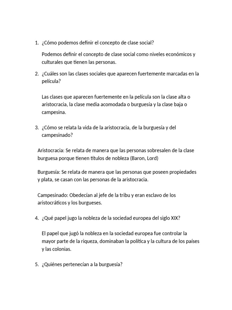 Cómo Podemos Definir El Concepto de Clase Social | PDF