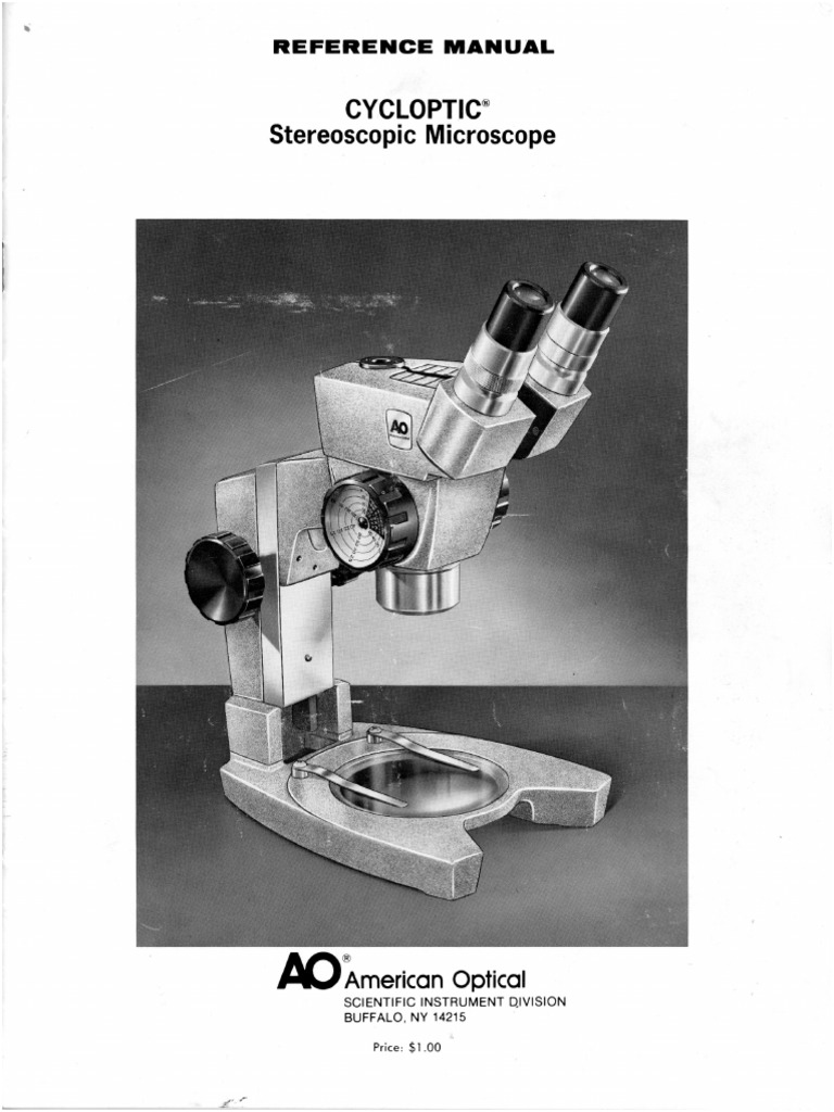 1977AO Cycloptic Ref Manual | PDF