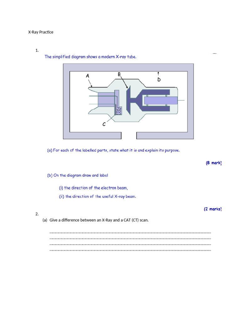 X-Ray Practice 2025 | PDF