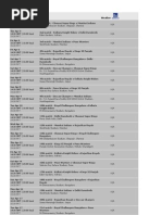 IPL 2020 Schedule | PDF | Cricket Competitions | Cricket