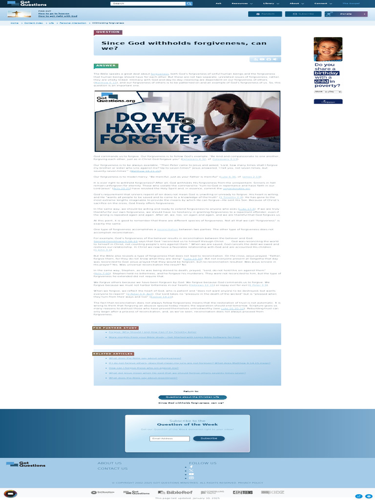 VW 1920 - Ps A4 - Po Portrait - SP - F PDF | PDF | Forgiveness | Jesus