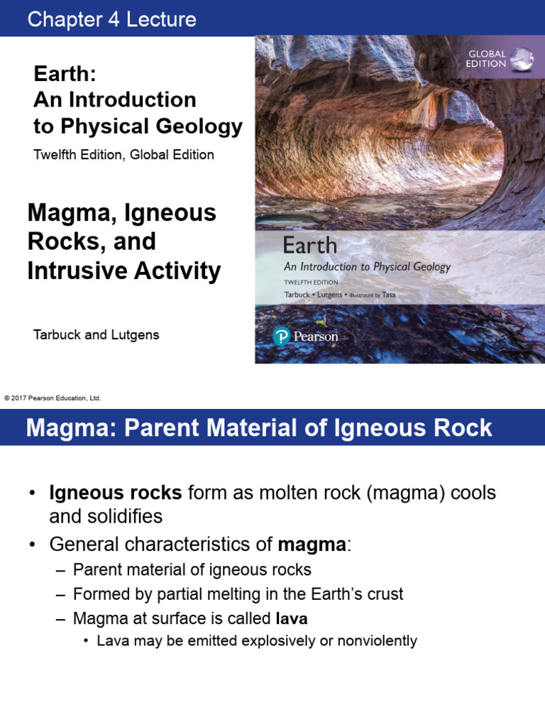 Physical Geology 101 Chapter4 | PDF | Igneous Rock | Magma