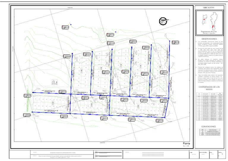 Plano AlcantarilladoV - 6-Plano | PDF
