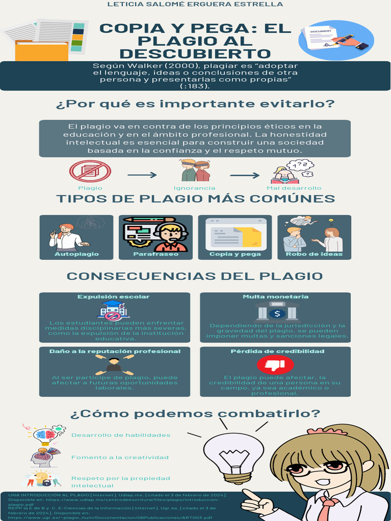 Infografia Plagio Leti | PDF | Plagio