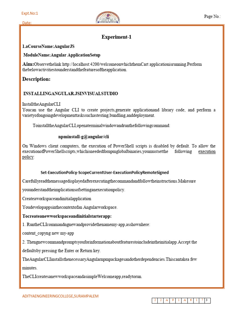 MST 6173 - Merged | PDF | Angular Js | Software