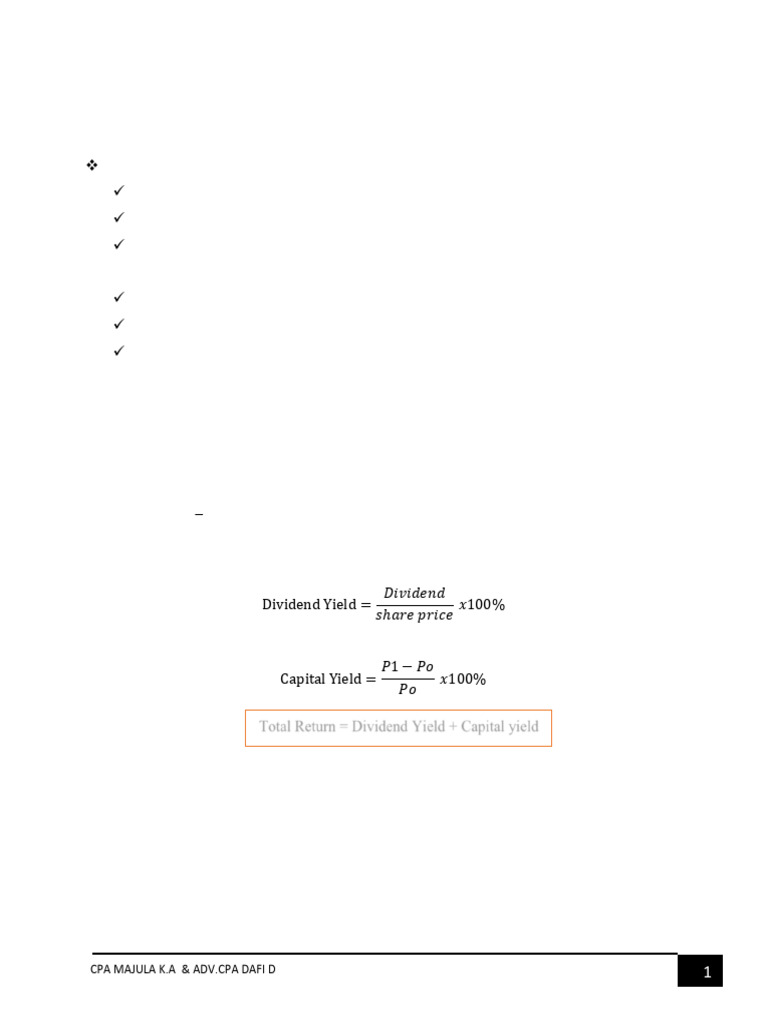 5.0 FM Portfolio (Risk and Return) | PDF | Capital Asset Pricing Model ...