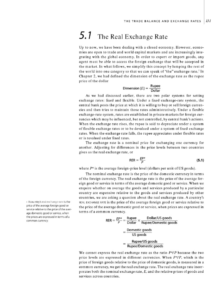 Understanding Real Exchange Rates | PDF | Exchange Rate | Devaluation