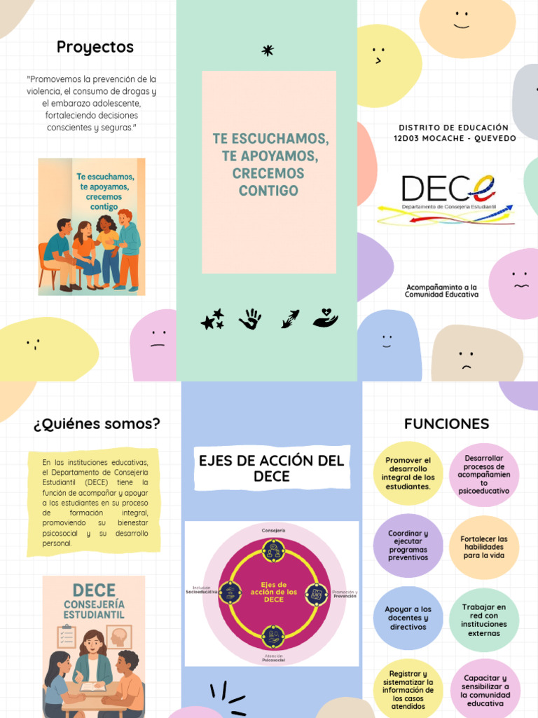 Triptico DECE | PDF