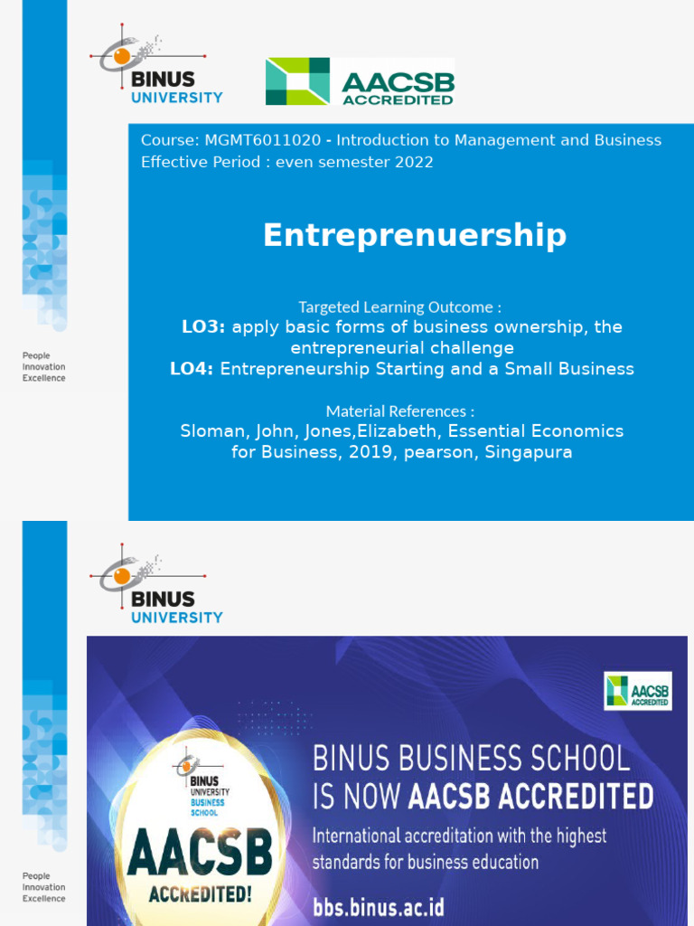 Entrepreneurship Basics and Feasibility Study | PDF | Entrepreneurship ...