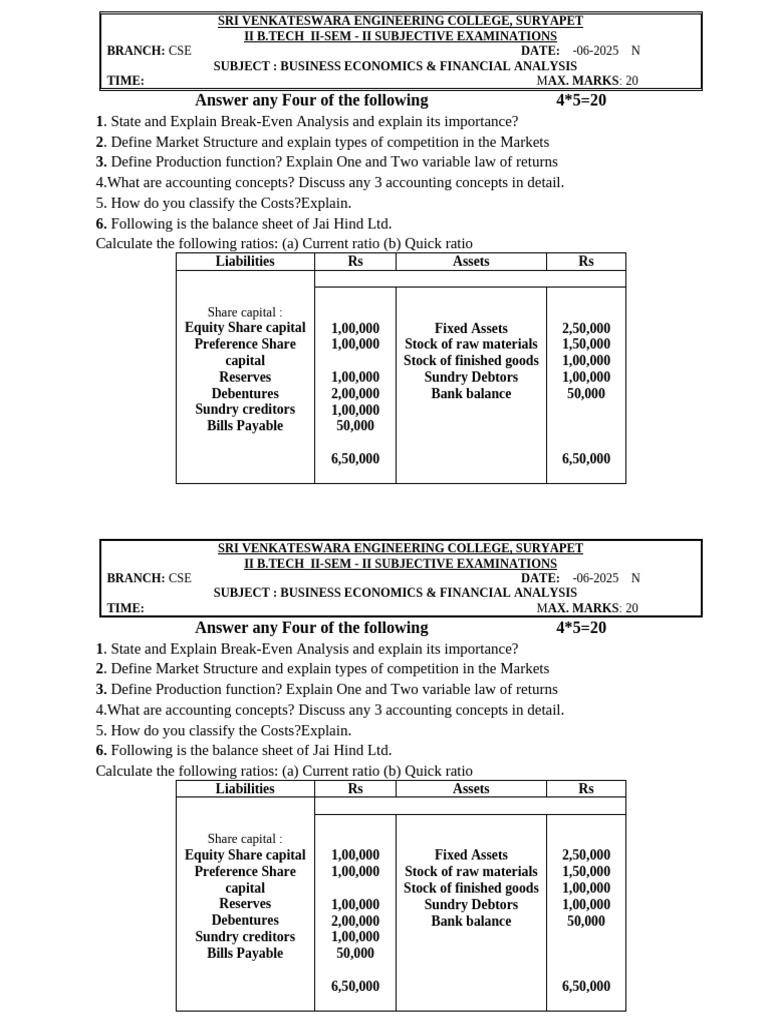 Befa II-mid II - Sub June 25 | PDF | Equity (Finance) | Balance Sheet