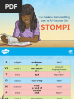 Afrikaans Stompi Word Order | PDF