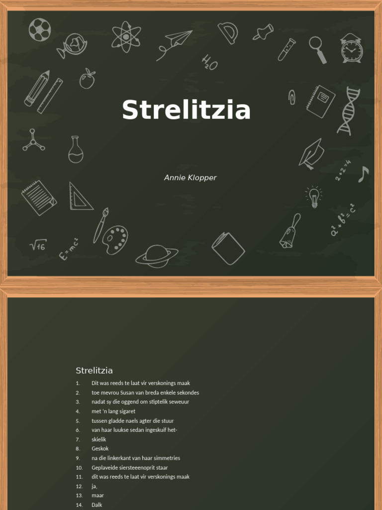 Strelitzia: Susan's Self-Absorption | PDF | Poetic Devices | Poetry