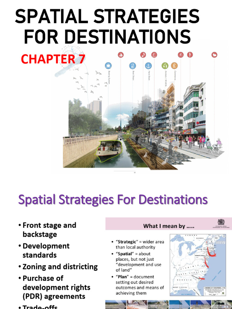 Spatial Strategies For Destinations | PDF | Tourism | Natural Environment