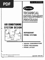 Refrigerant Piping Design Guidelines | PDF | Hvac | Refrigeration