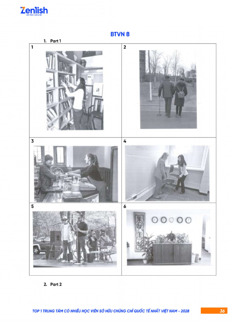 BTVN 08 - Đáp Án LC Camp | PDF